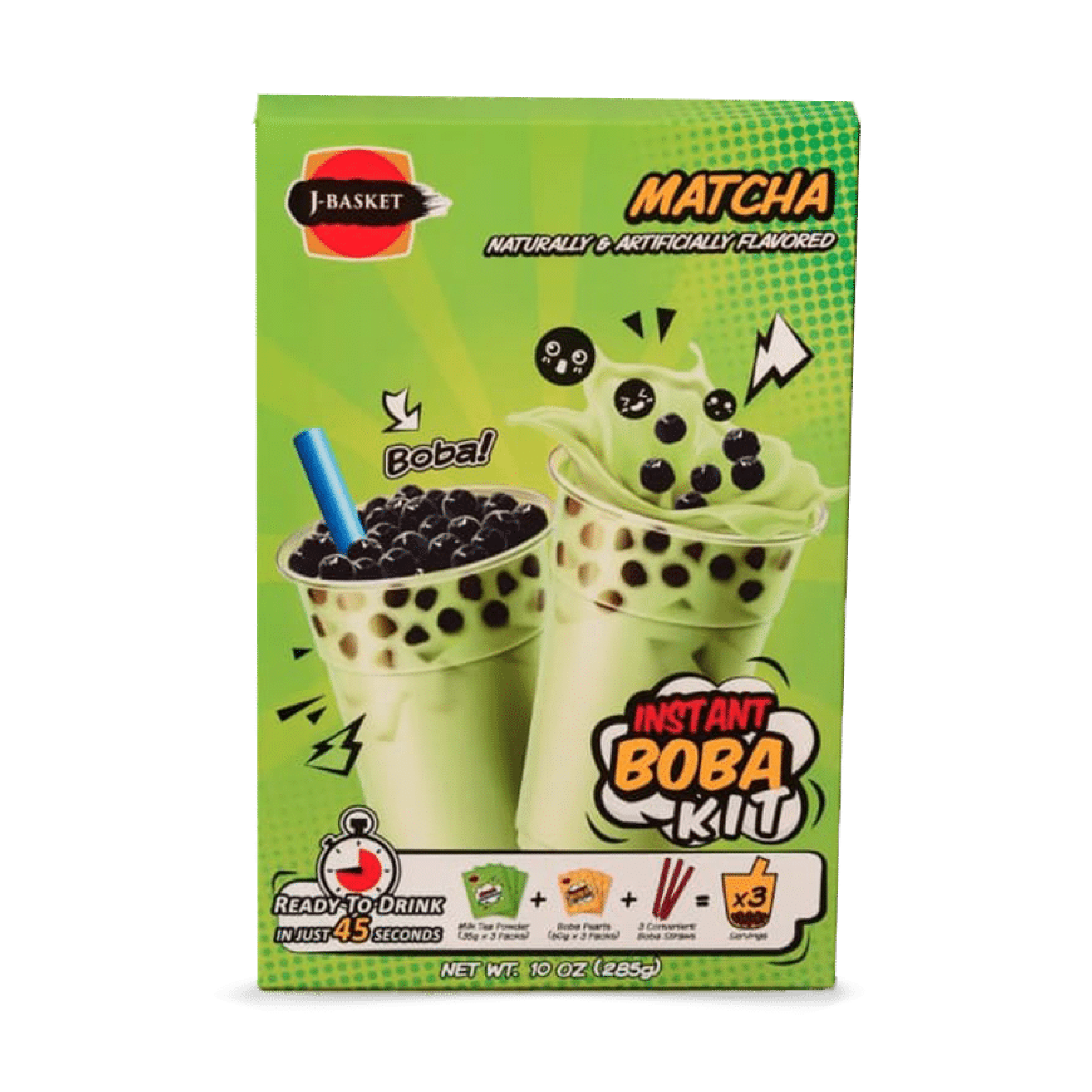 INSTANT BOBA KIT MATCHA - Hallyu Store